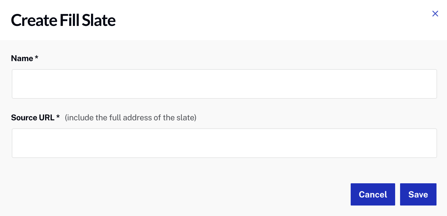 Managing Live Settings